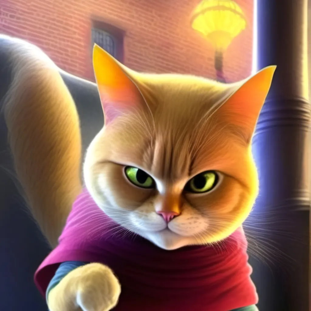 Chat with Puss in Boots - text or voice, Enjoy AI Chat Free & Safe