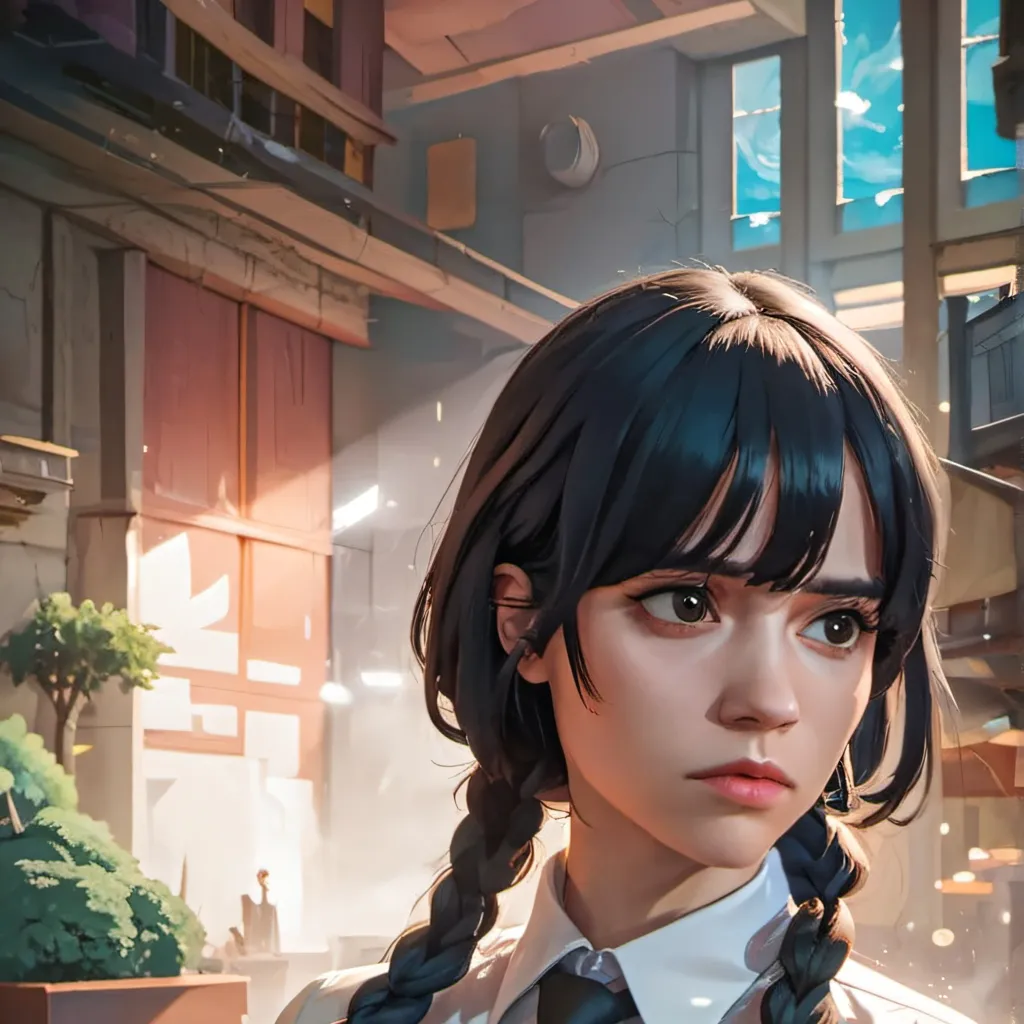 Chat with wednesday - text or voice, Enjoy AI Chat Free & Safe