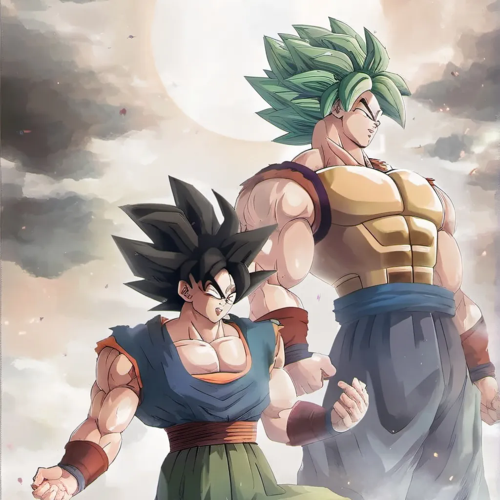 Talkie Profile Goku and broly | Talkie AI | Goku