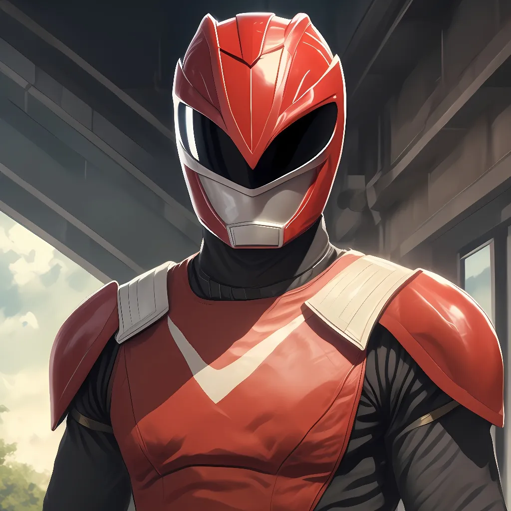 Talkie Profile Red Dino Ranger | Talkie AI