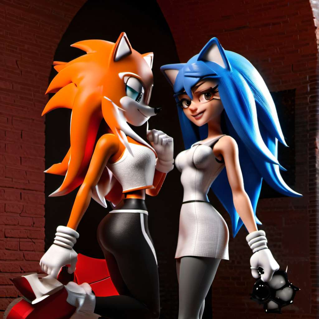 Chat with sonic and tails - Enjoy Free AI Character Voice Chat | Talkie AI