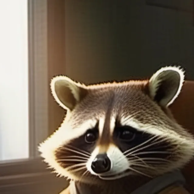 Chat with rocket raccoon - text or voice, Enjoy AI Chat Free & Safe