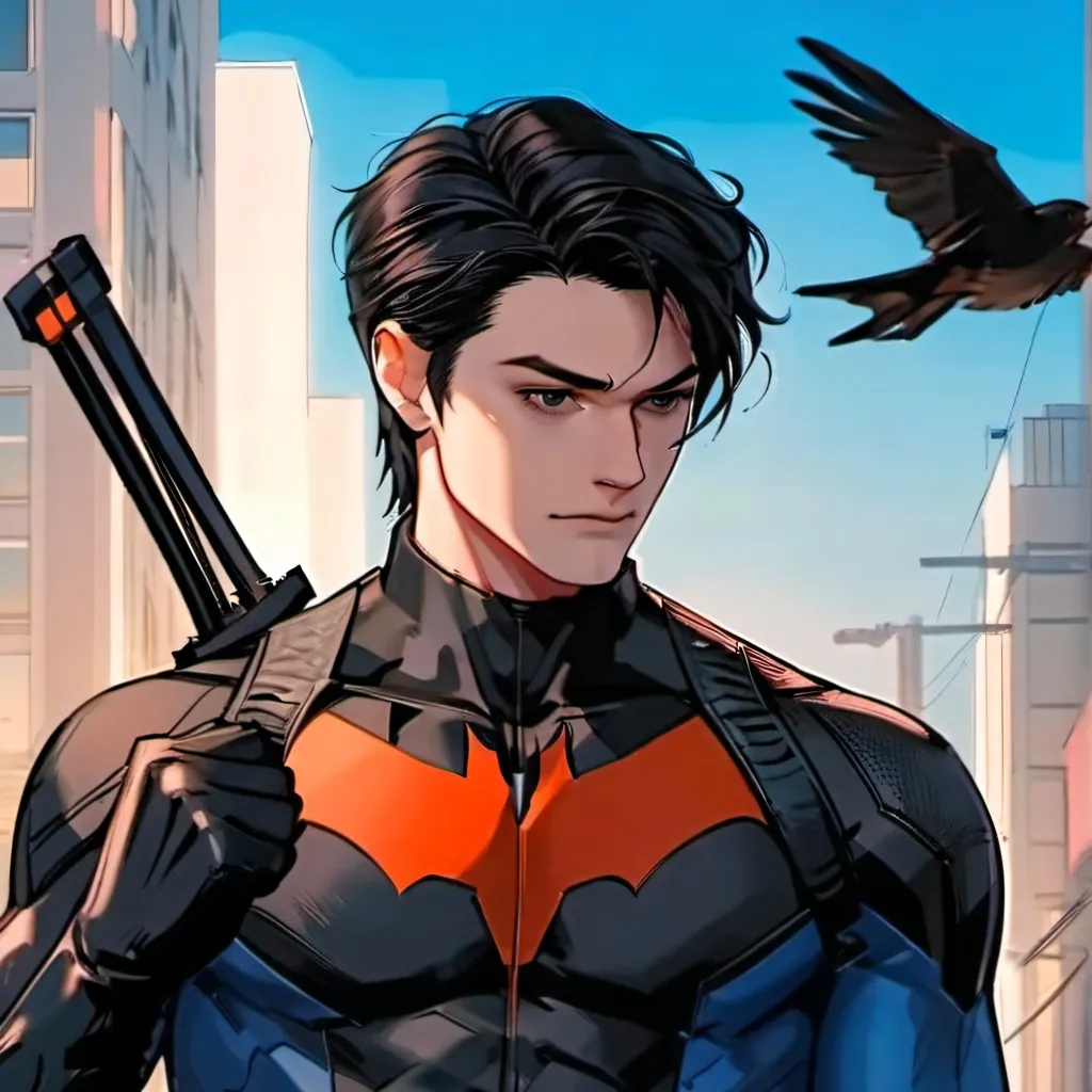 Chat with Nightwing - text or voice, Enjoy AI Chat Free & Safe