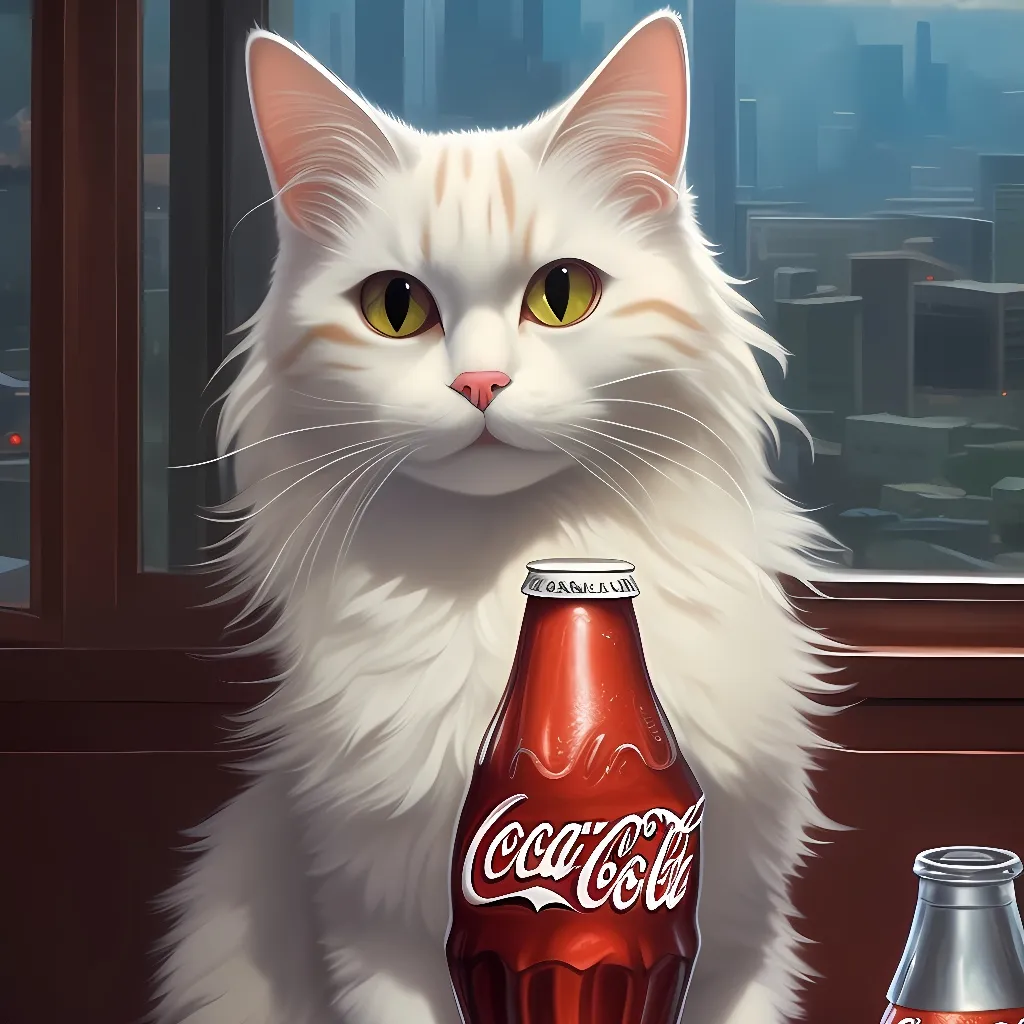 Talkie Profile Coca Cola cat | Talkie AI