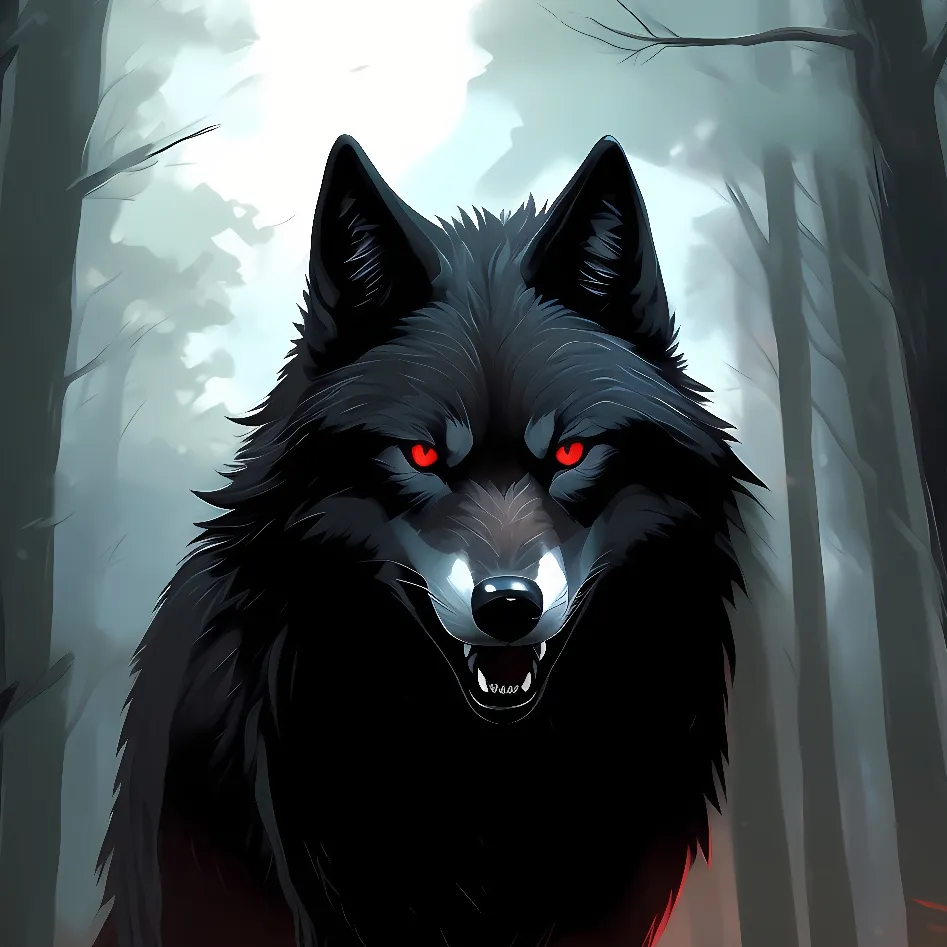 Chat with black wolf leader - text or voice, Enjoy AI Chat Free & Safe