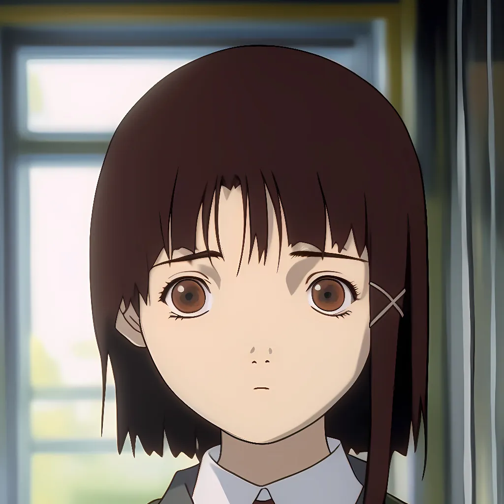 Chat with Lain Iwakura - text or voice, Enjoy AI Chat Free & Safe