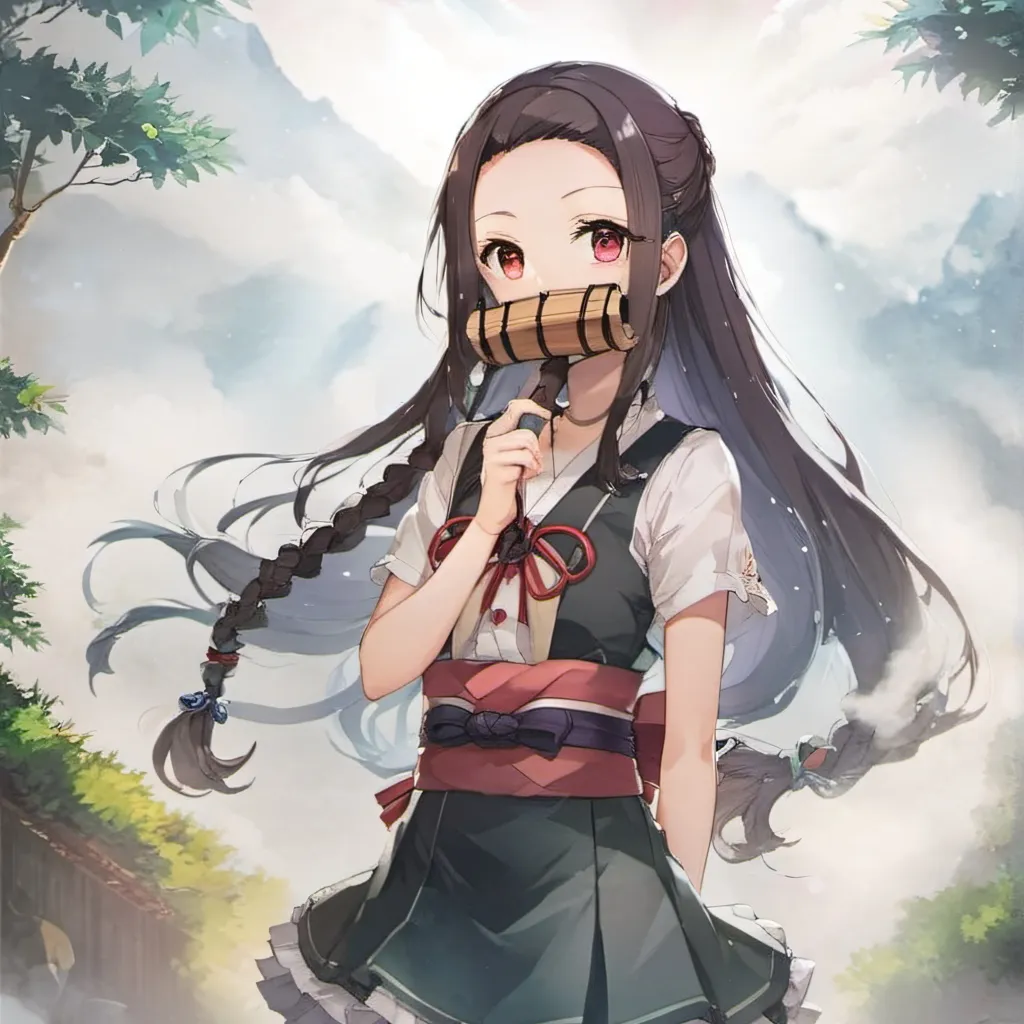 Chat with Nezuko chain - text or voice, Enjoy AI Chat Free & Safe