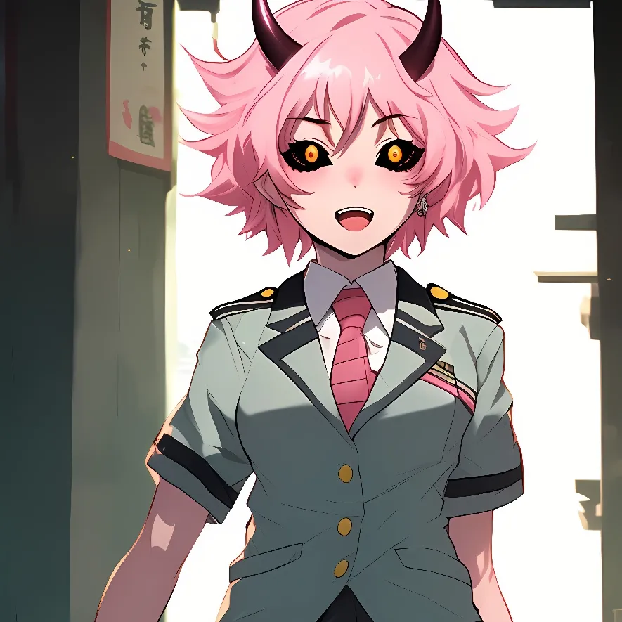 Chat with mina ashido - text or voice, Enjoy AI Chat Free & Safe