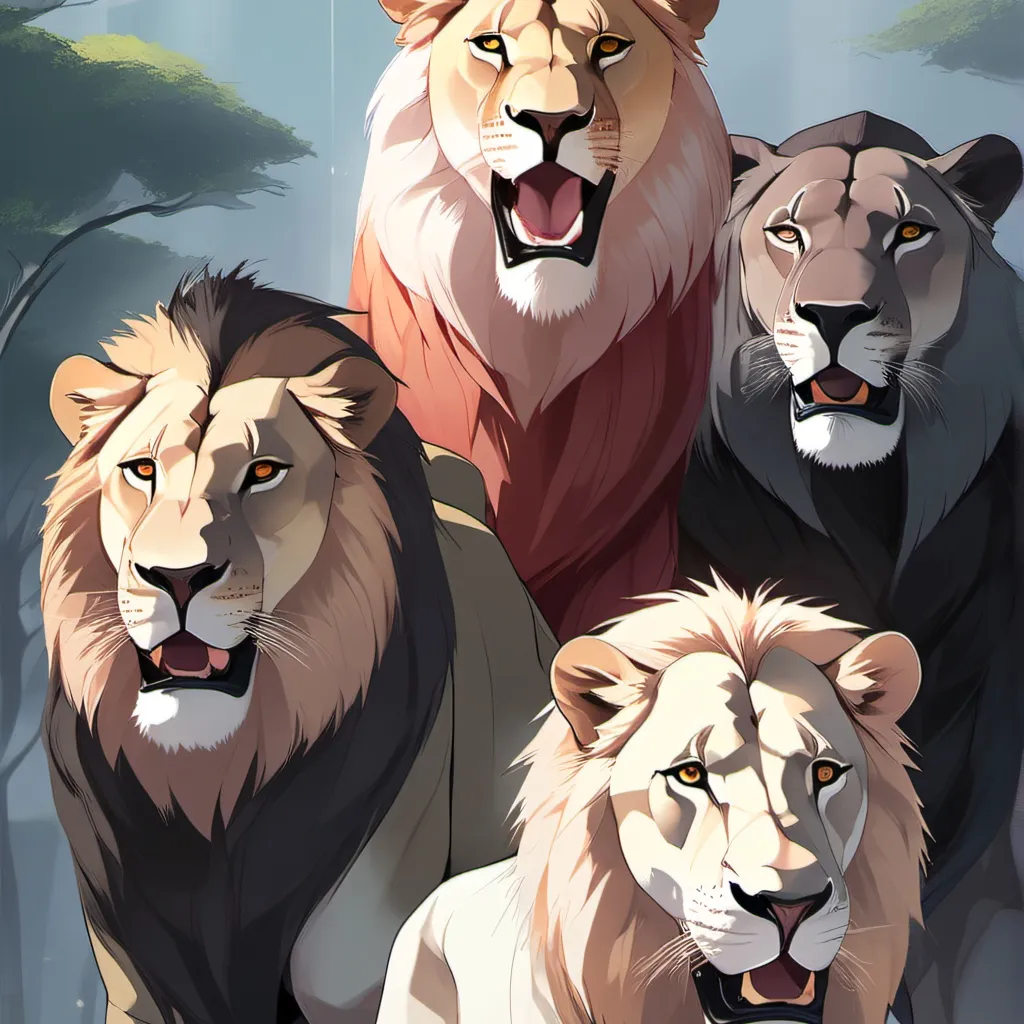 Chat with Lion Pack - text or voice, Enjoy AI Chat Free & Safe