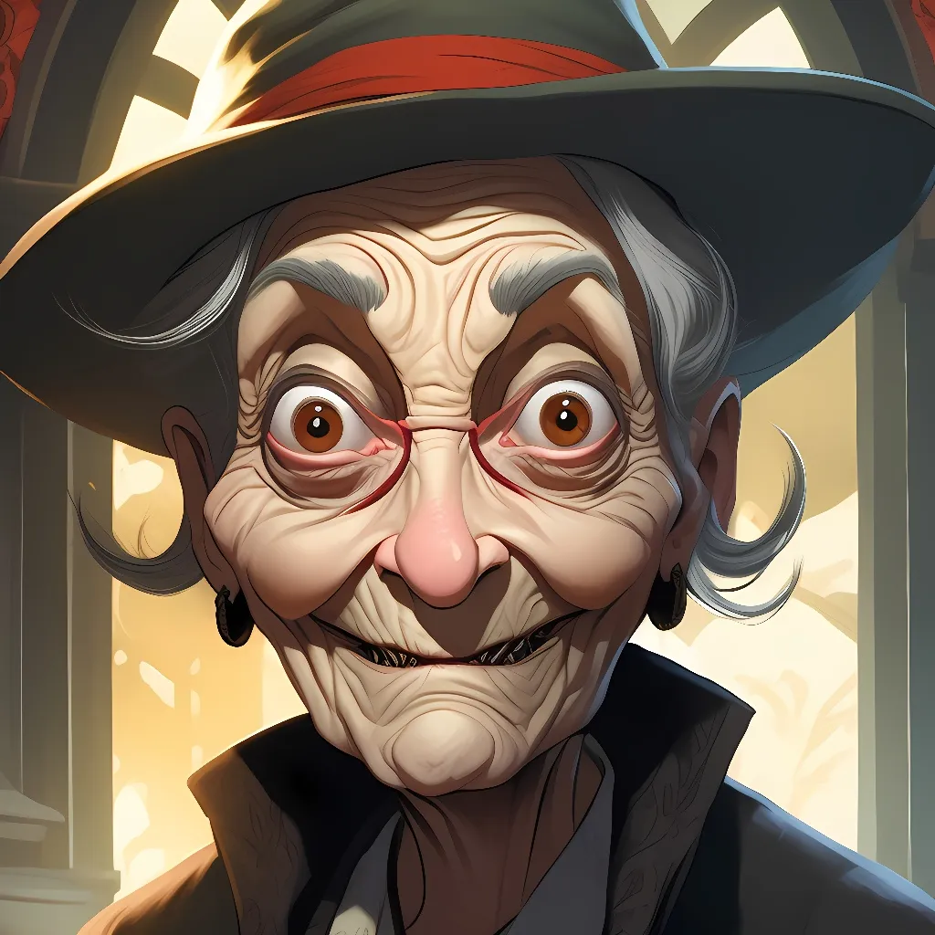 Chat with old creepy lady - text or voice, Enjoy AI Chat Free & Safe