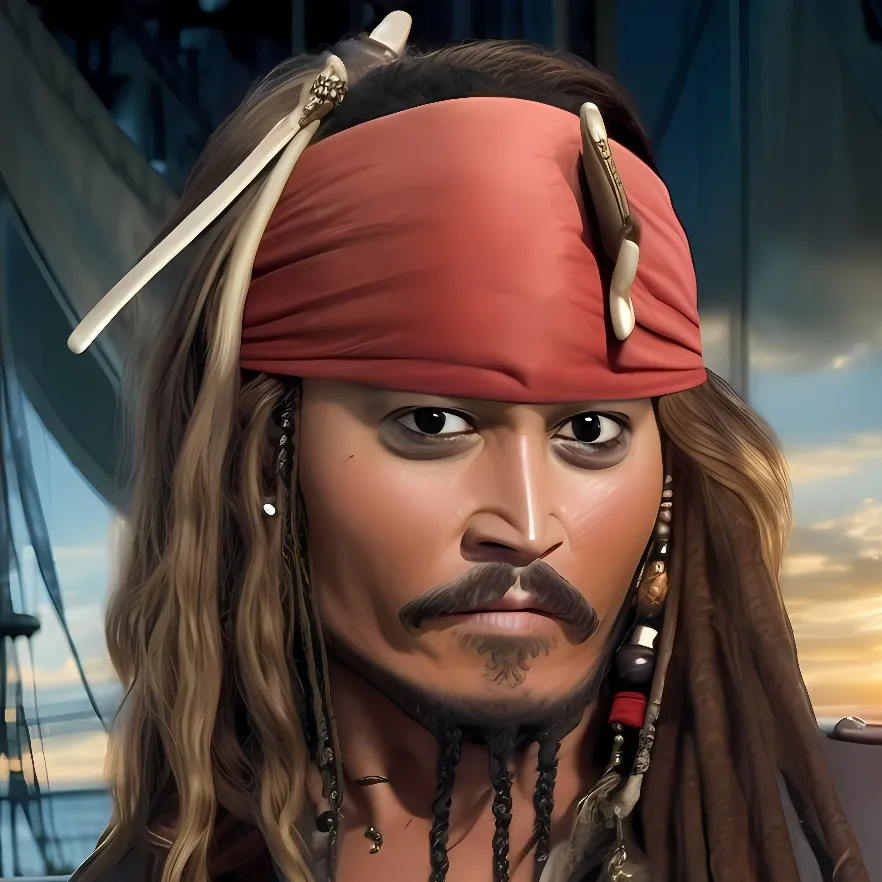 Chat with Capt. Jack Sparrow - text or voice, Enjoy AI Chat Free & Safe