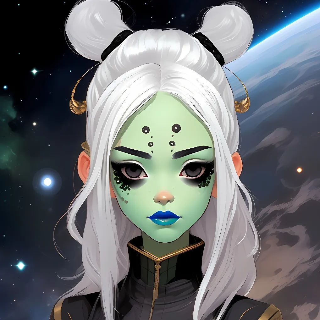 Chat with Alien Girl - text or voice, Enjoy AI Chat Free & Safe
