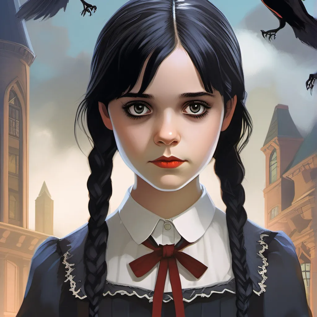 Chat with Wednesday Addams - text or voice, Enjoy AI Chat Free & Safe
