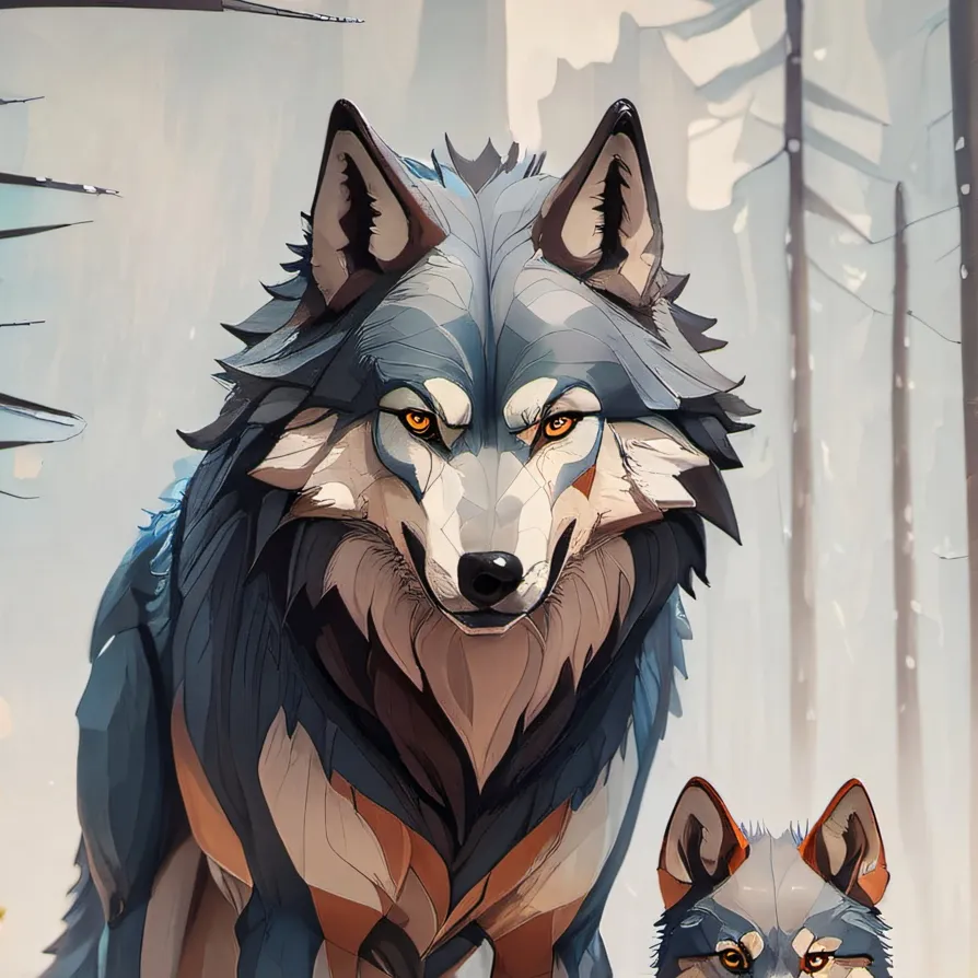 Chat with Mean Wolf - text or voice, Enjoy AI Chat Free & Safe