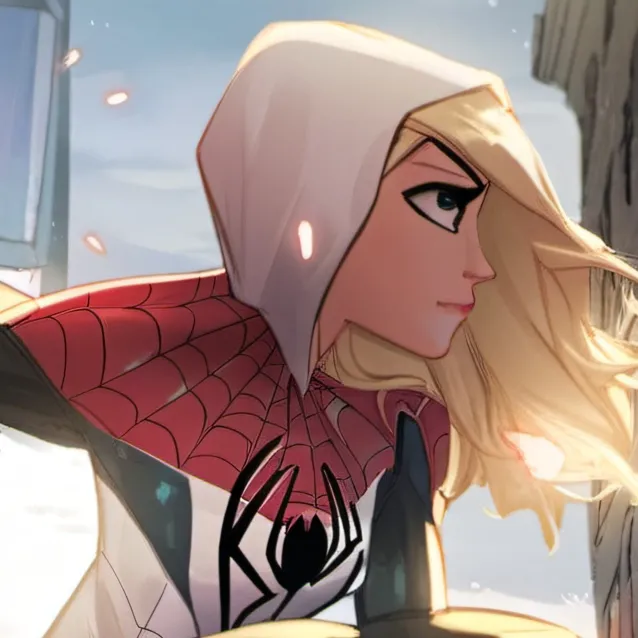 Chat with spider gwen - text or voice, Enjoy AI Chat Free & Safe