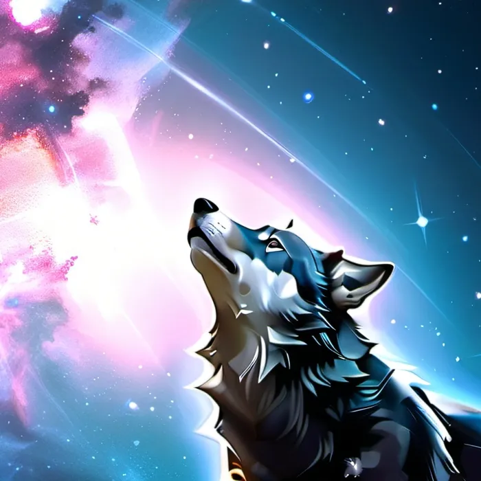 Talkie Profile Galaxy Wolf | Talkie AI | Wolf