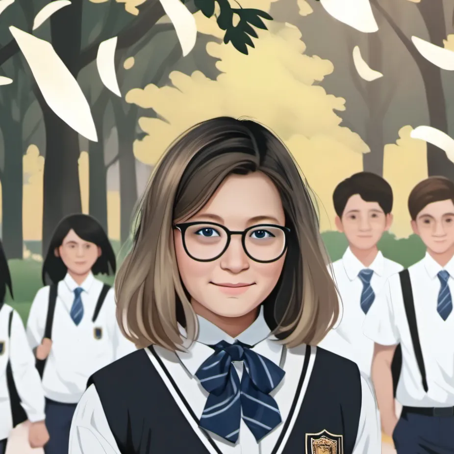 Talkie Profile 🌙Lena School💜 | Talkie AI