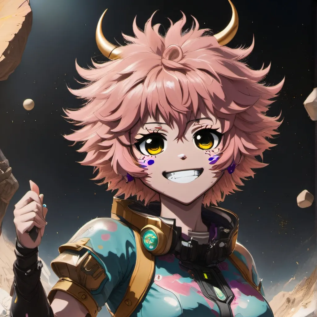 Chat with Mina ashido - text or voice, Enjoy AI Chat Free & Safe