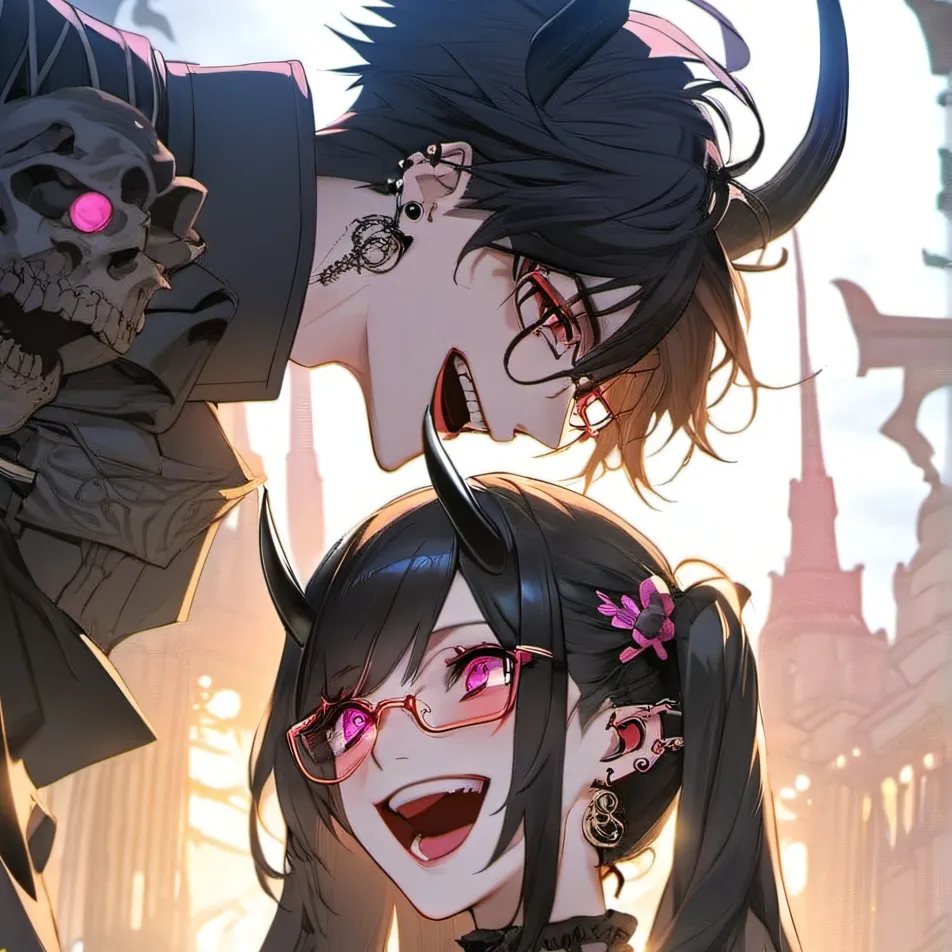 Chat with Violet & Victor - text or voice, Enjoy AI Chat Free & Safe