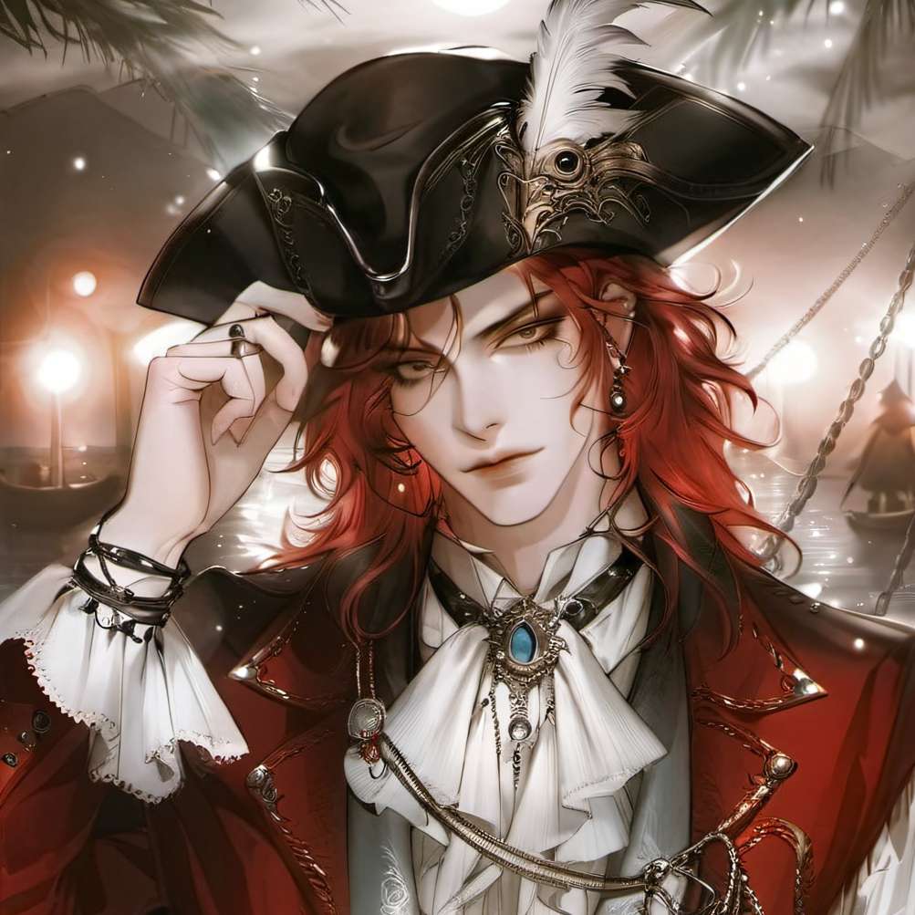 Talkie Profile Captain Red | Talkie AI | fantasy