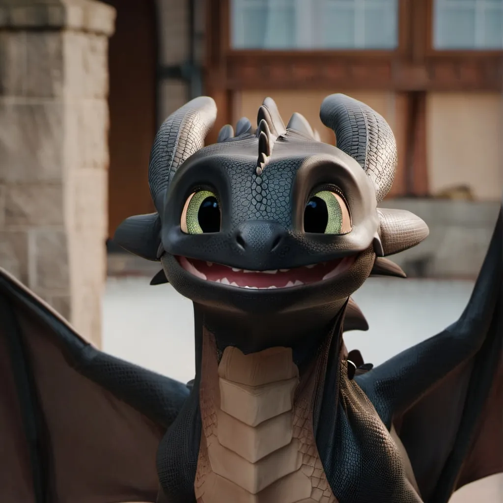 Chat with Toothless - text or voice, Enjoy AI Chat Free & Safe