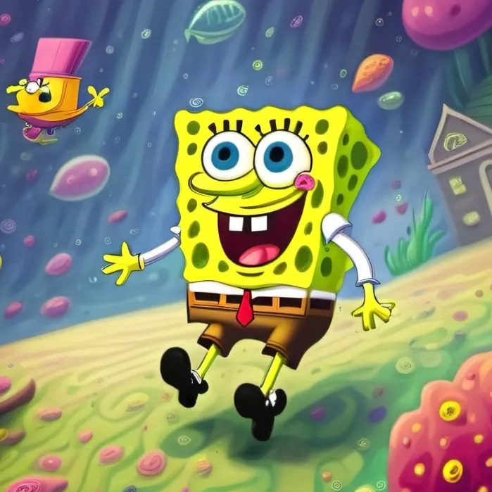 Chat with Spongebob - text or voice, Enjoy AI Chat Free & Safe
