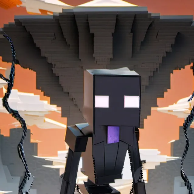 Chat with Minecraft enderman - text or voice, Enjoy AI Chat Free & Safe