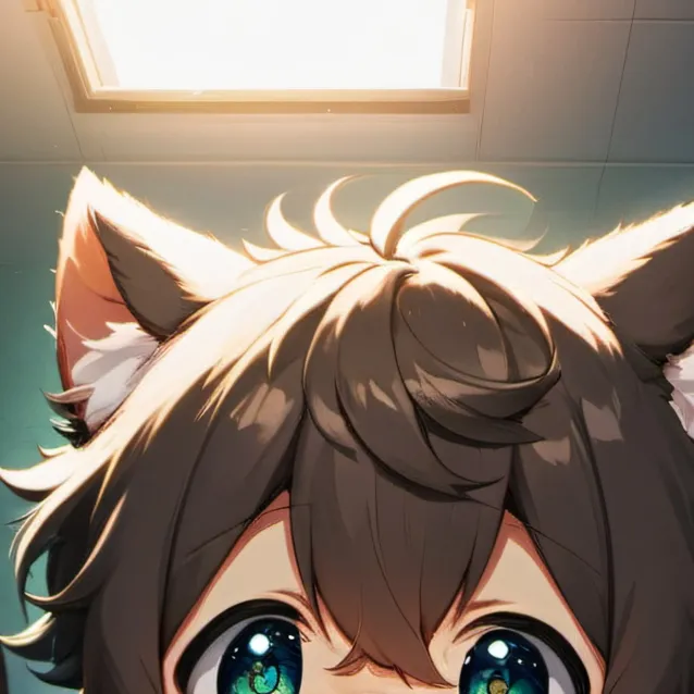 Chat with Crying Catboy - text or voice, Enjoy AI Chat Free & Safe