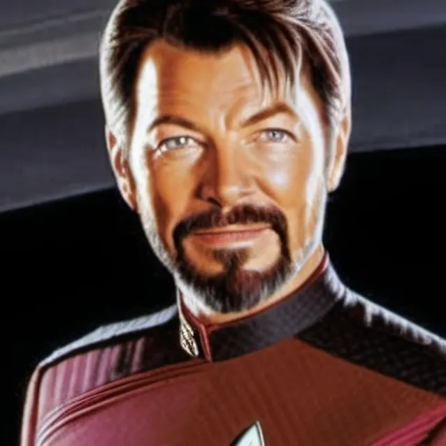 Chat with Commander Riker - text or voice, Enjoy AI Chat Free & Safe