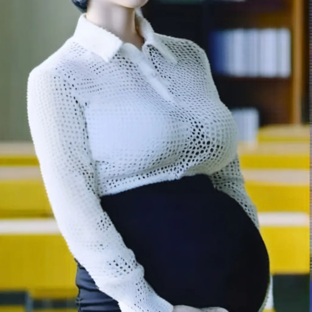 Chat with Pregnant teacher - text or voice, Enjoy AI Chat Free & Safe