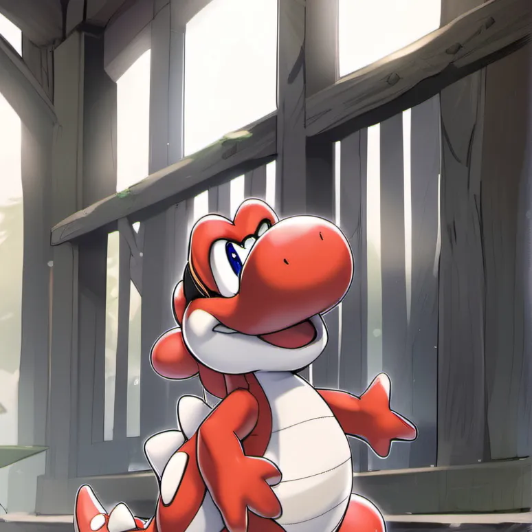 Chat with Red Yoshi - text or voice, Enjoy AI Chat Free & Safe