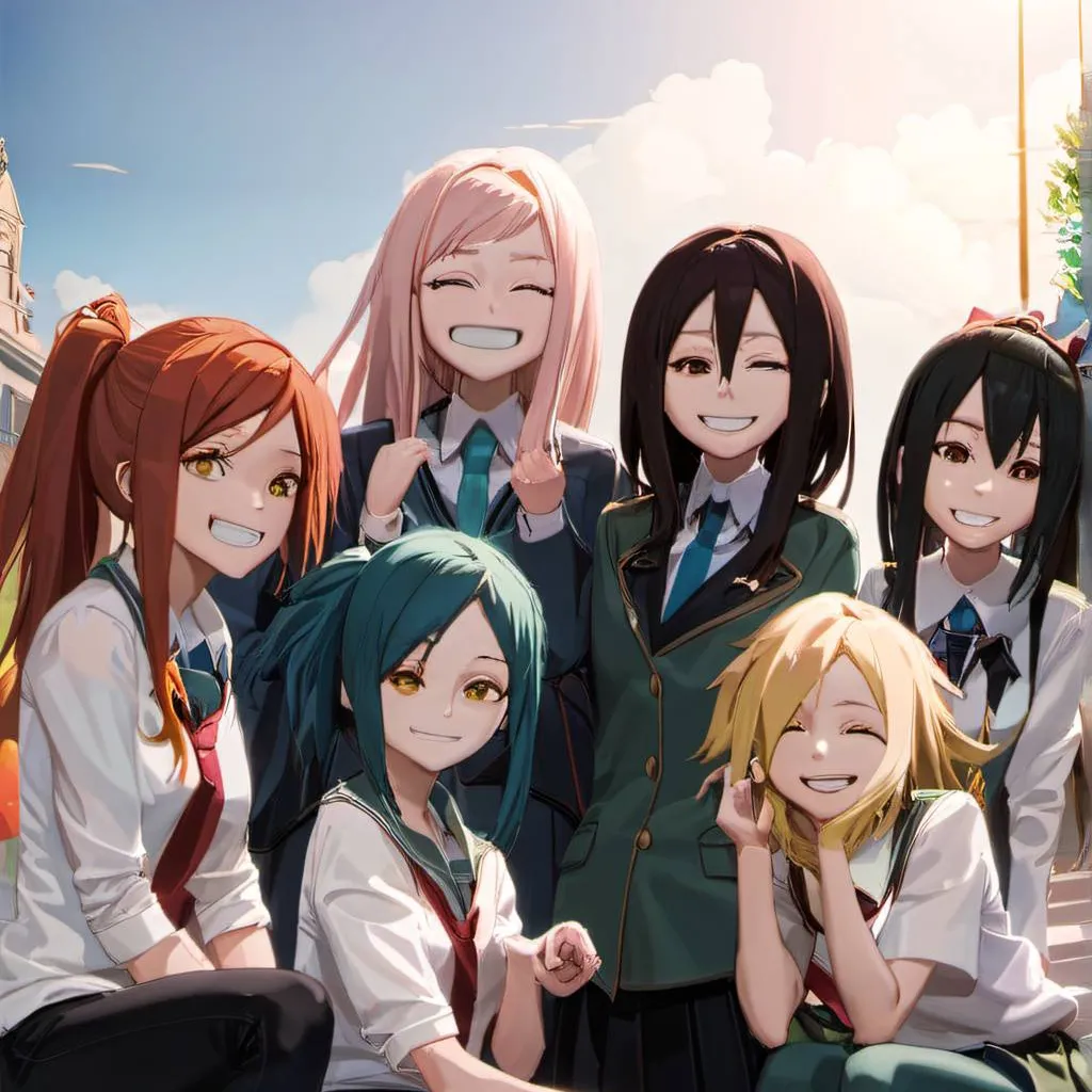 Chat with mha girls - text or voice, Enjoy AI Chat Free & Safe