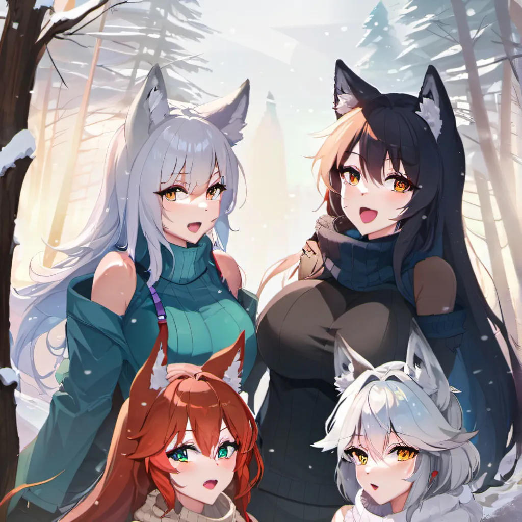 Talkie Profile Wolf pack | Talkie AI | Wolf girls