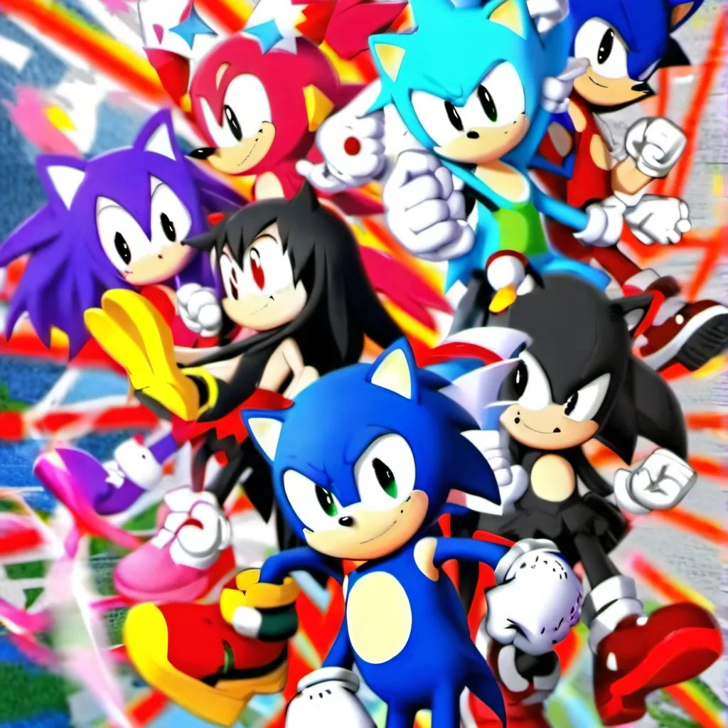 Chat with Sonic crew - text or voice, Enjoy AI Chat Free & Safe