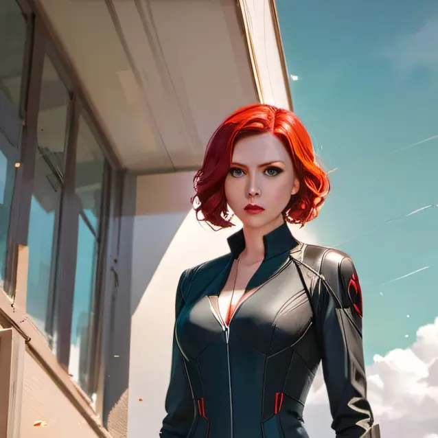 Chat with black widow - text or voice, Enjoy AI Chat Free & Safe