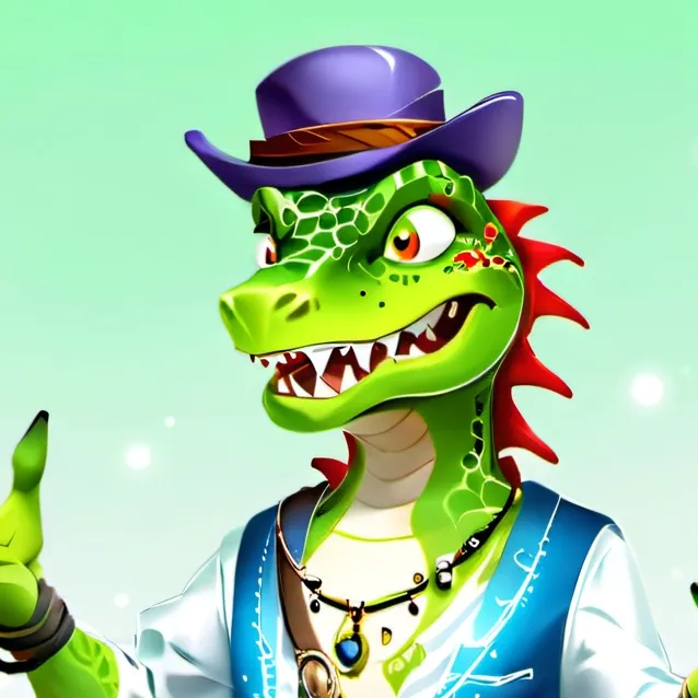 Chat with captain lizard 🦎 - text or voice, Enjoy AI Chat Free & Safe