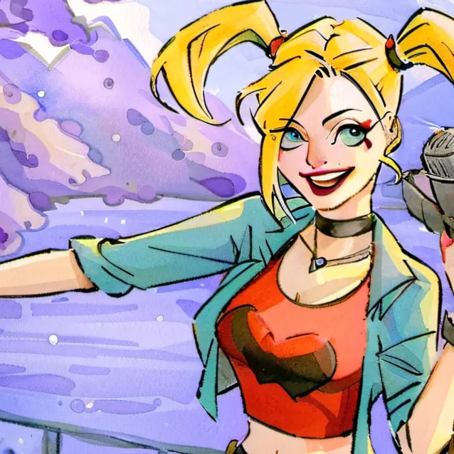 Chat with Harley Quin - text or voice, Enjoy AI Chat Free & Safe