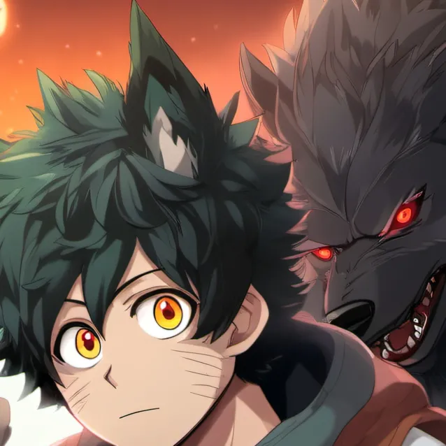 Chat with werewolf deku - text or voice, Enjoy AI Chat Free & Safe
