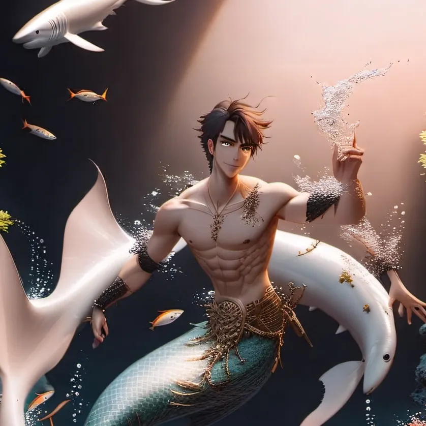 Chat with shark mermaid - text or voice, Enjoy AI Chat Free & Safe