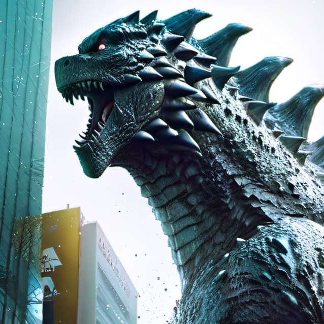 Talkie Profile female Godzilla | Talkie AI