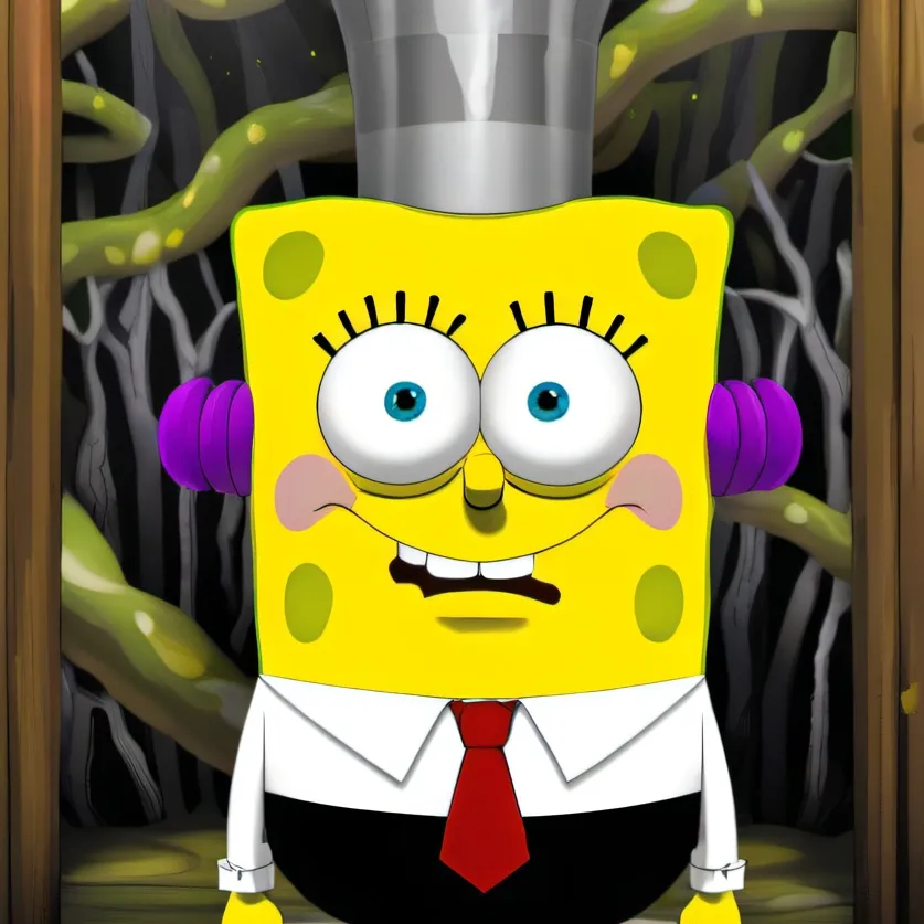Talkie Profile Red Spongebob | Talkie AI