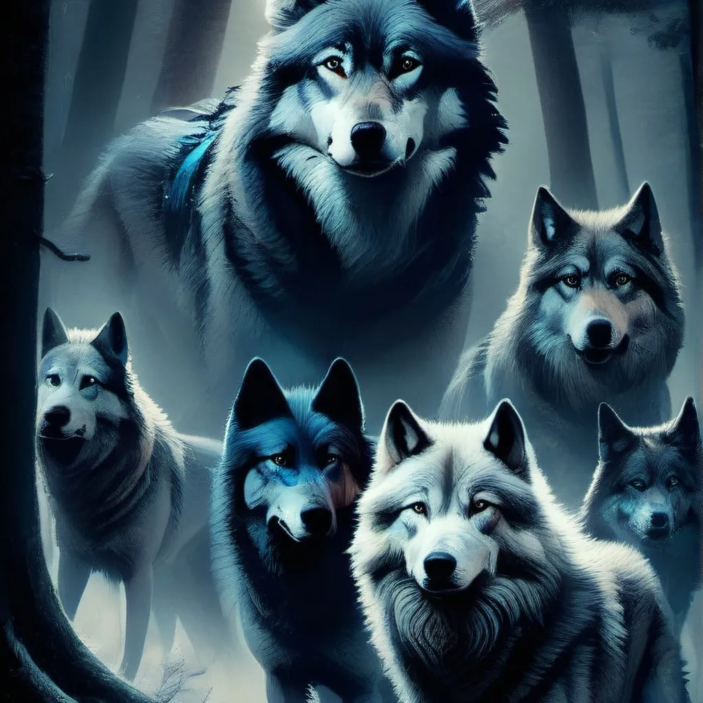 Chat with Wolf Pack - text or voice, Enjoy AI Chat Free & Safe