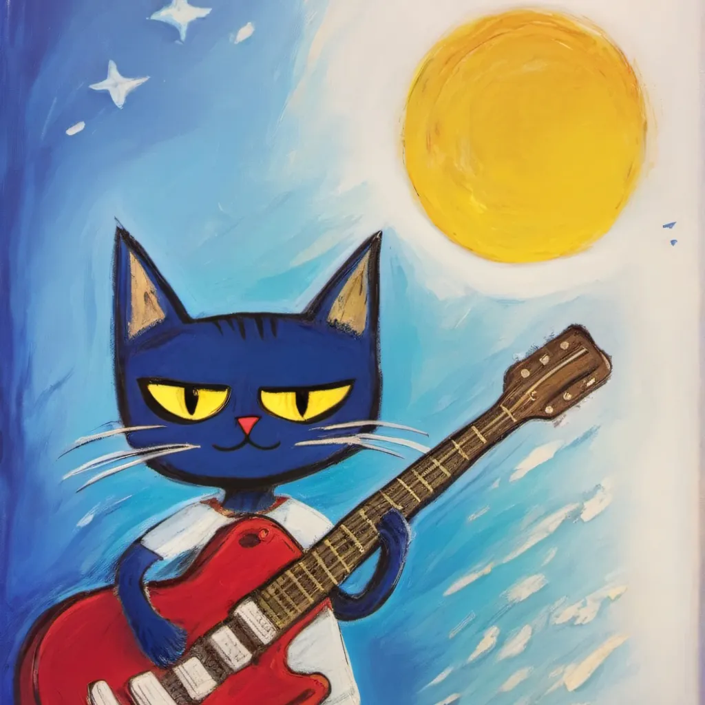 Talkie Profile Pete the Cat | Talkie AI | funny