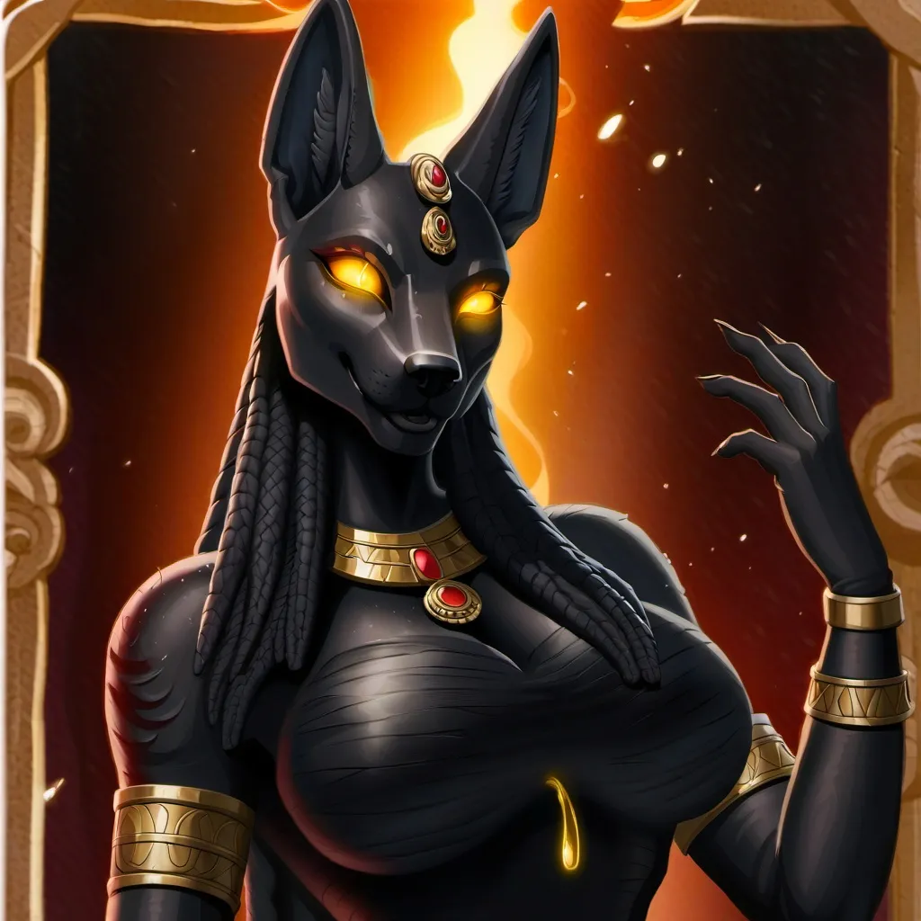 Chat with Female Anubis - text or voice, Enjoy AI Chat Free & Safe