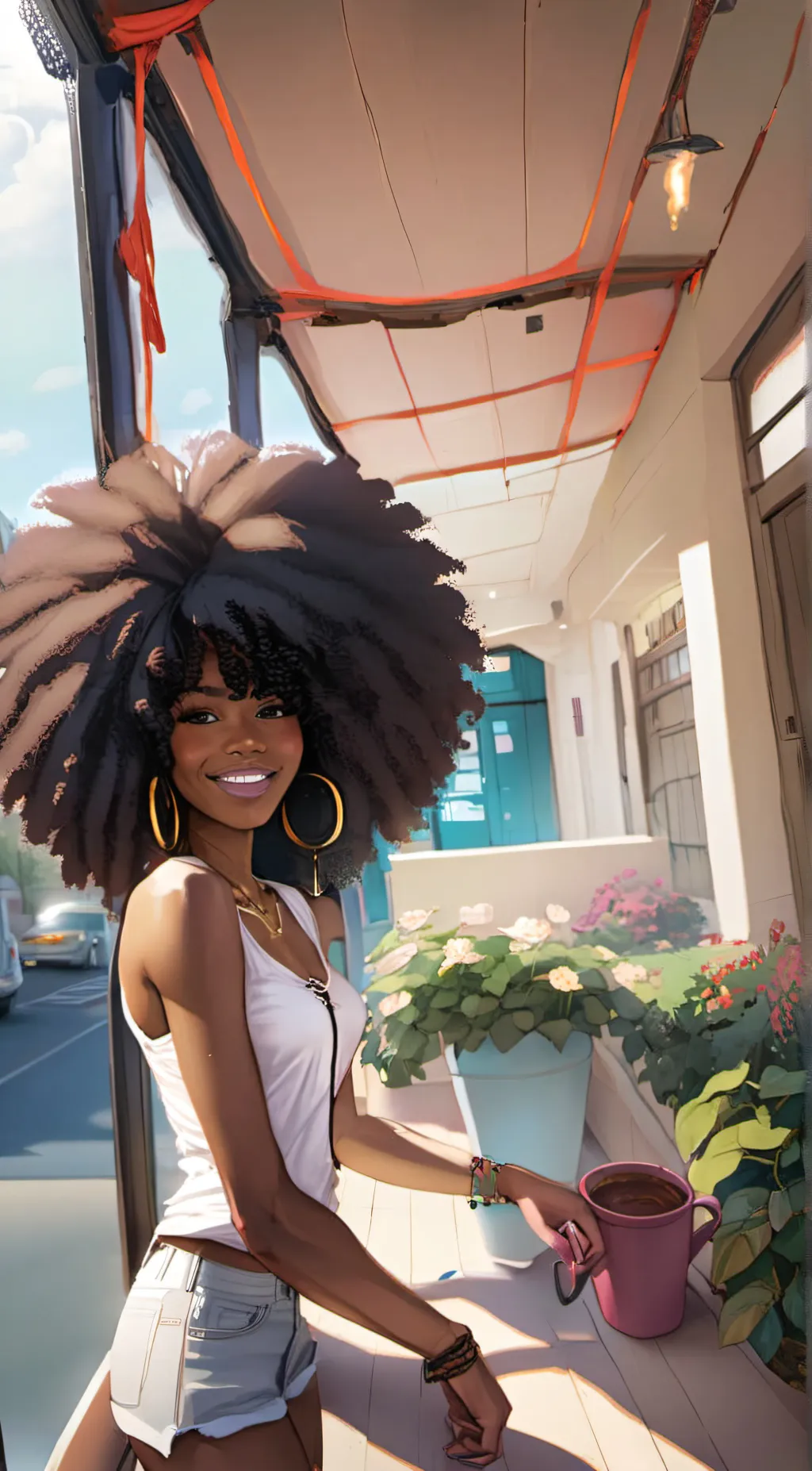 Chat with Ayesha E. - text or voice, Enjoy AI Chat Free & Safe