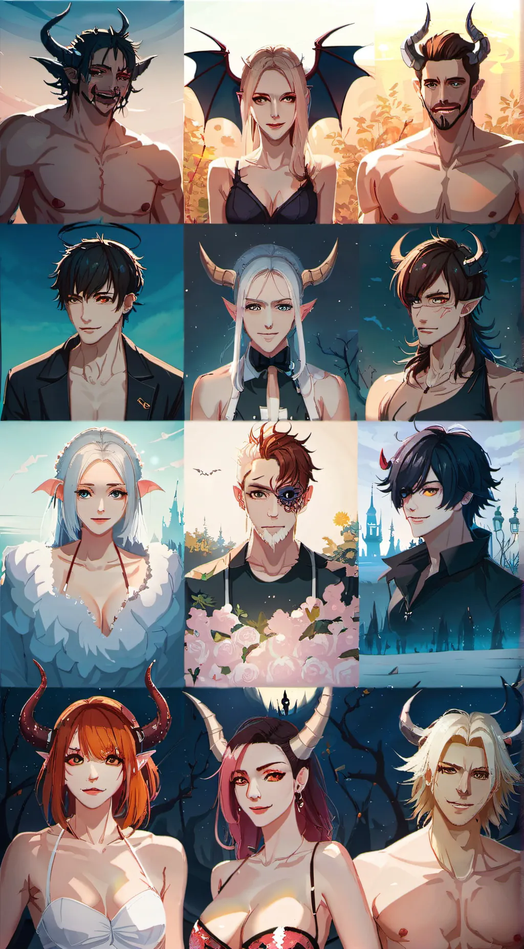 Chat with demon high school - text or voice, Enjoy AI Chat Free & Safe