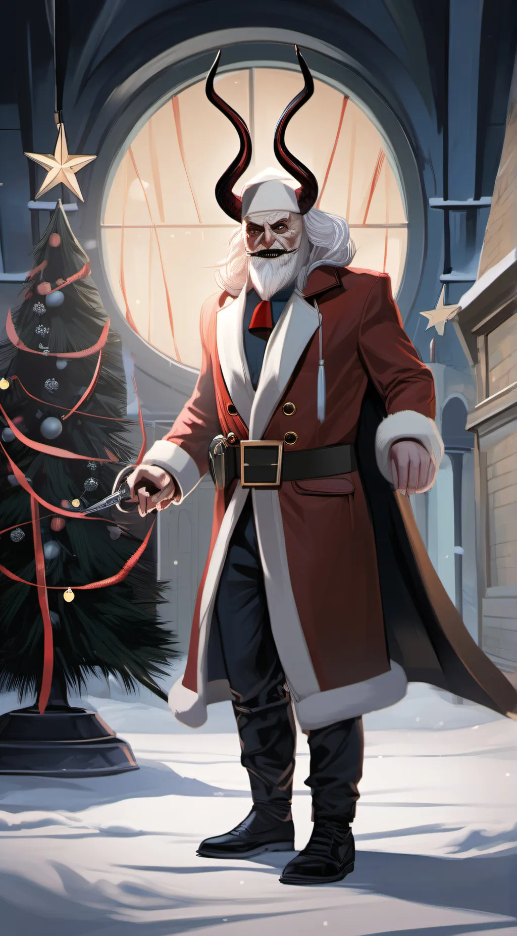 Talkie Profile SANTA IN HELL | Talkie AI | XmasAlterEgo