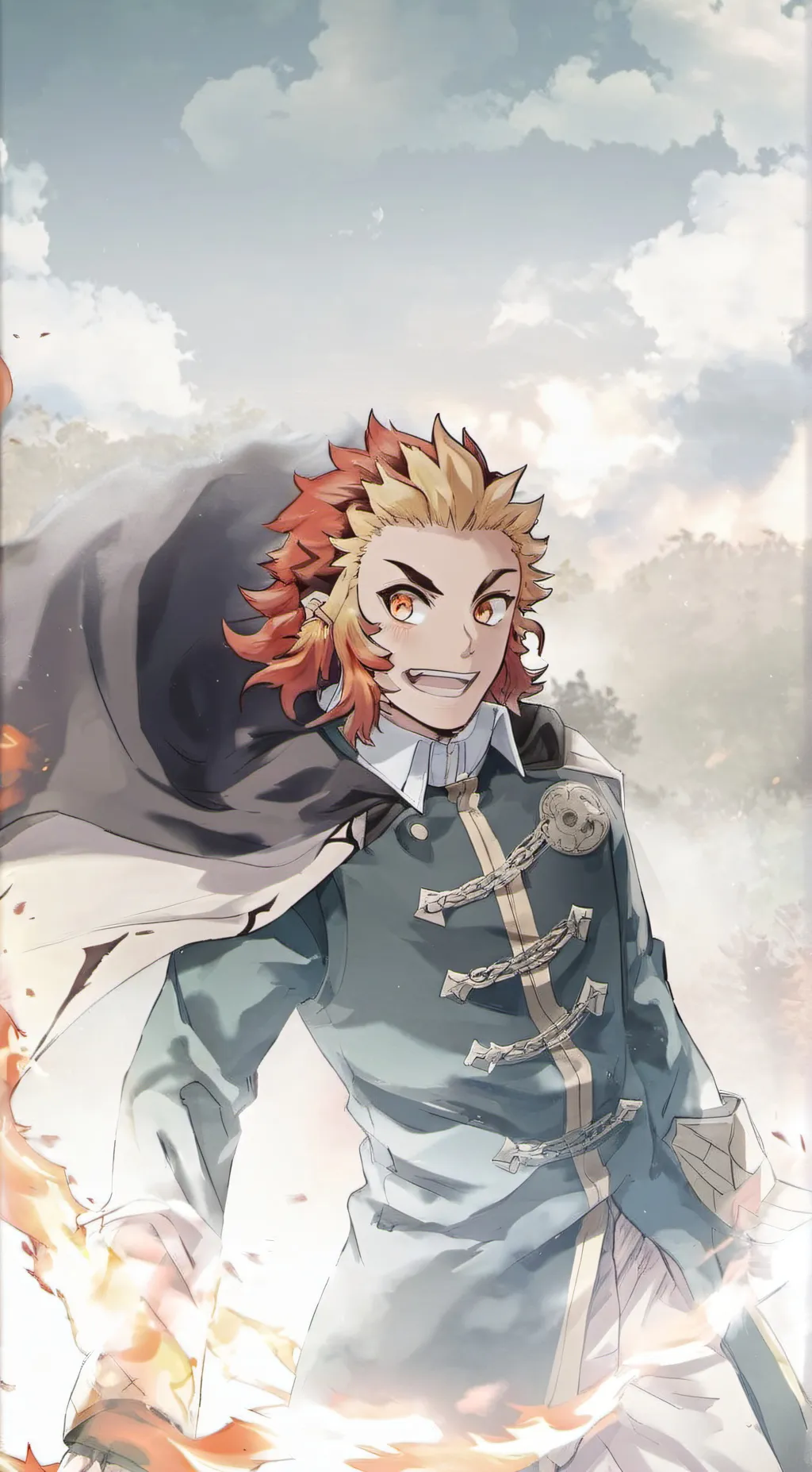 Chat with ♡Kyojuro Rengoku - text or voice, Enjoy AI Chat Free & Safe