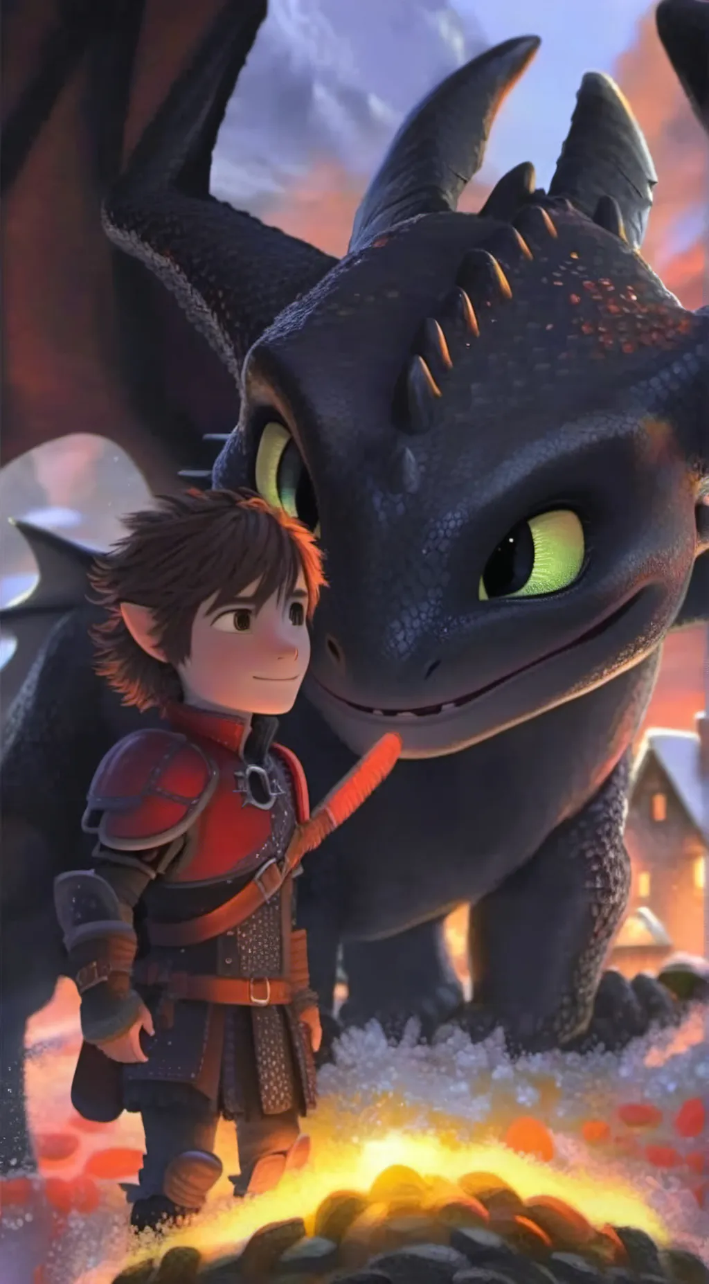 Chat with another night fury - text or voice, Enjoy AI Chat Free & Safe