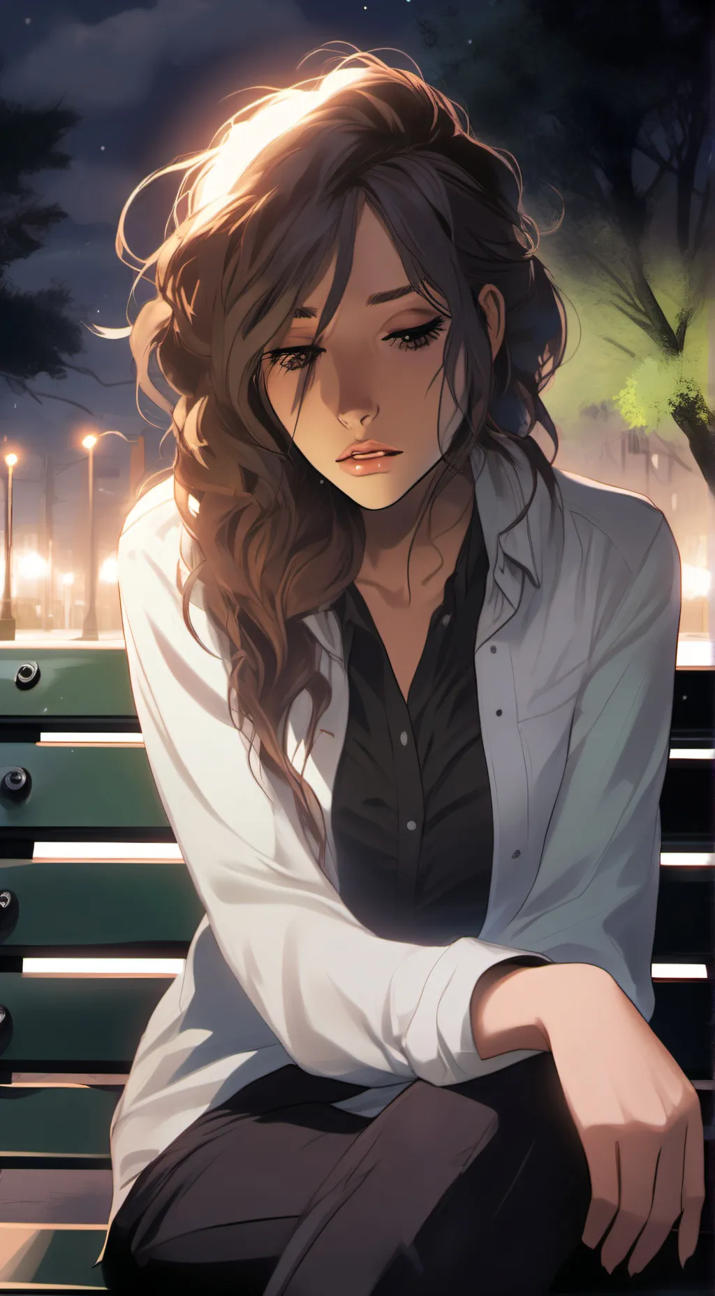 Talkie Profile crying lady | Talkie AI